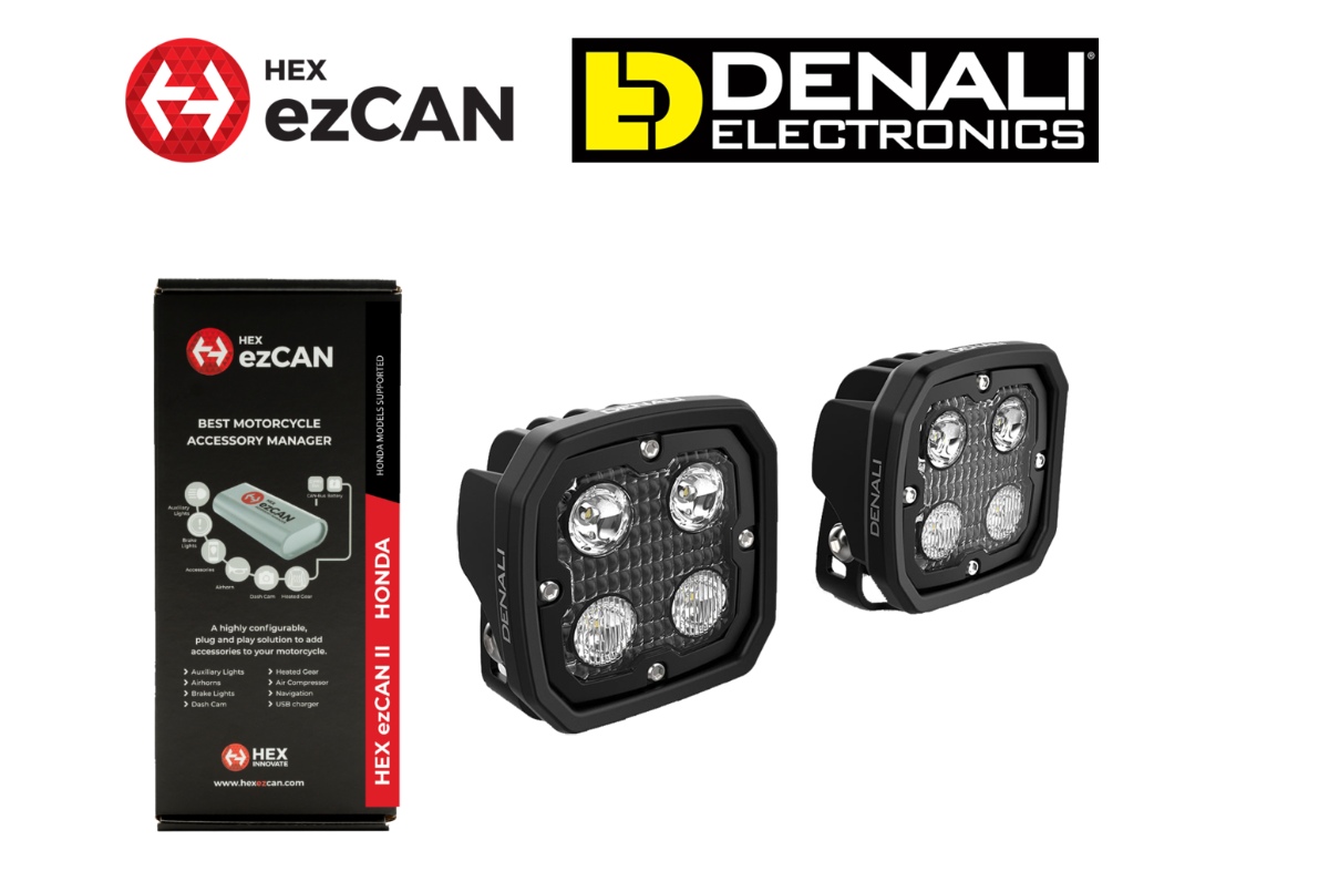 HEX Ezcan II / Denali D4 Light Kit - CRF1100 Africa Twin
