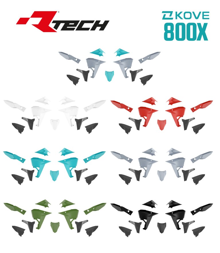 RTECH - REVOLUTION Plastics Kit - KOVE 800X