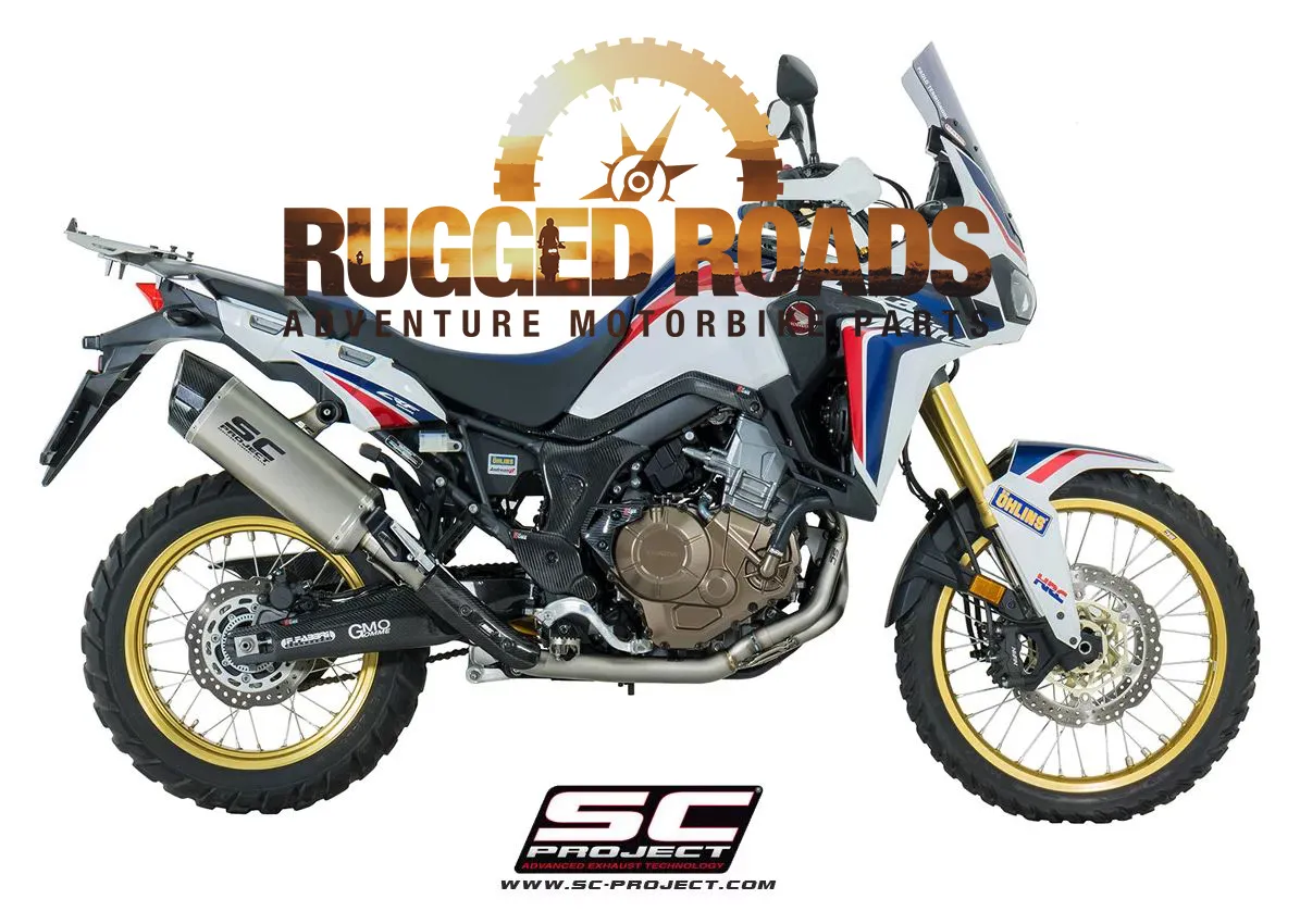 SC Projects - Full Titanium System With Adventure Silencer - CRF1000 ...