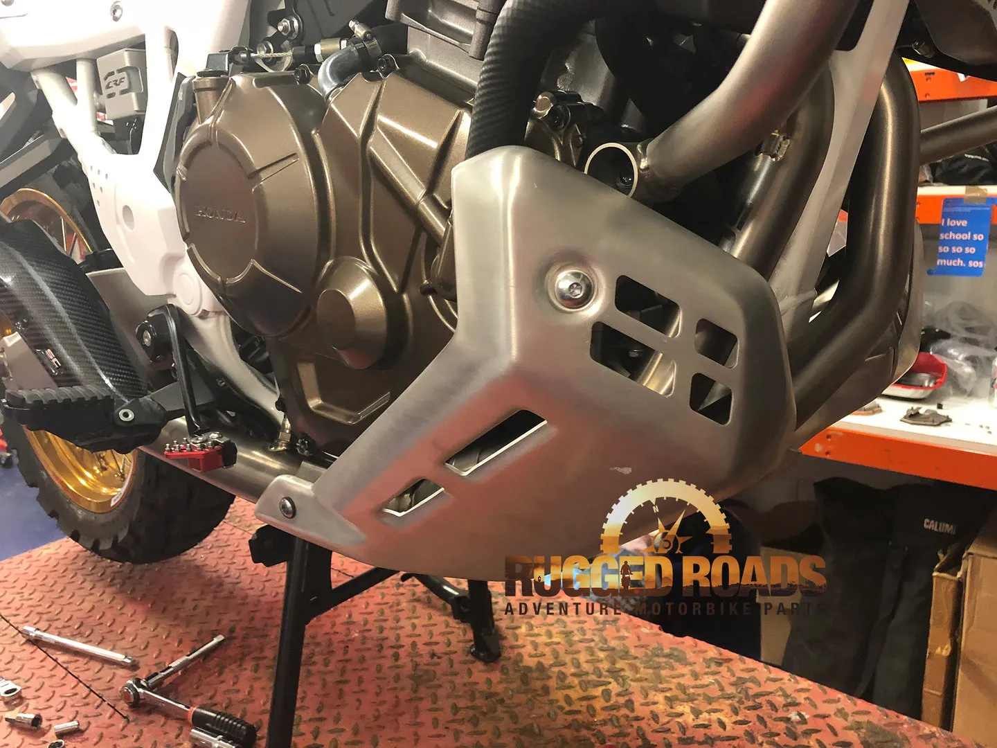 SC Projects - Full Titanium System With Adventure Silencer - CRF1000 ...